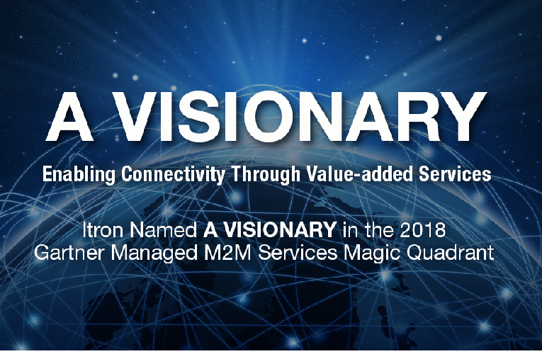 Itron Named a Visionary in the Gartner Magic Quadrant for Managed M2M Services, Worldwide ...